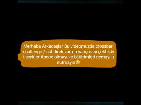 Crossbar challenge / üst direk vurma karşılaşması