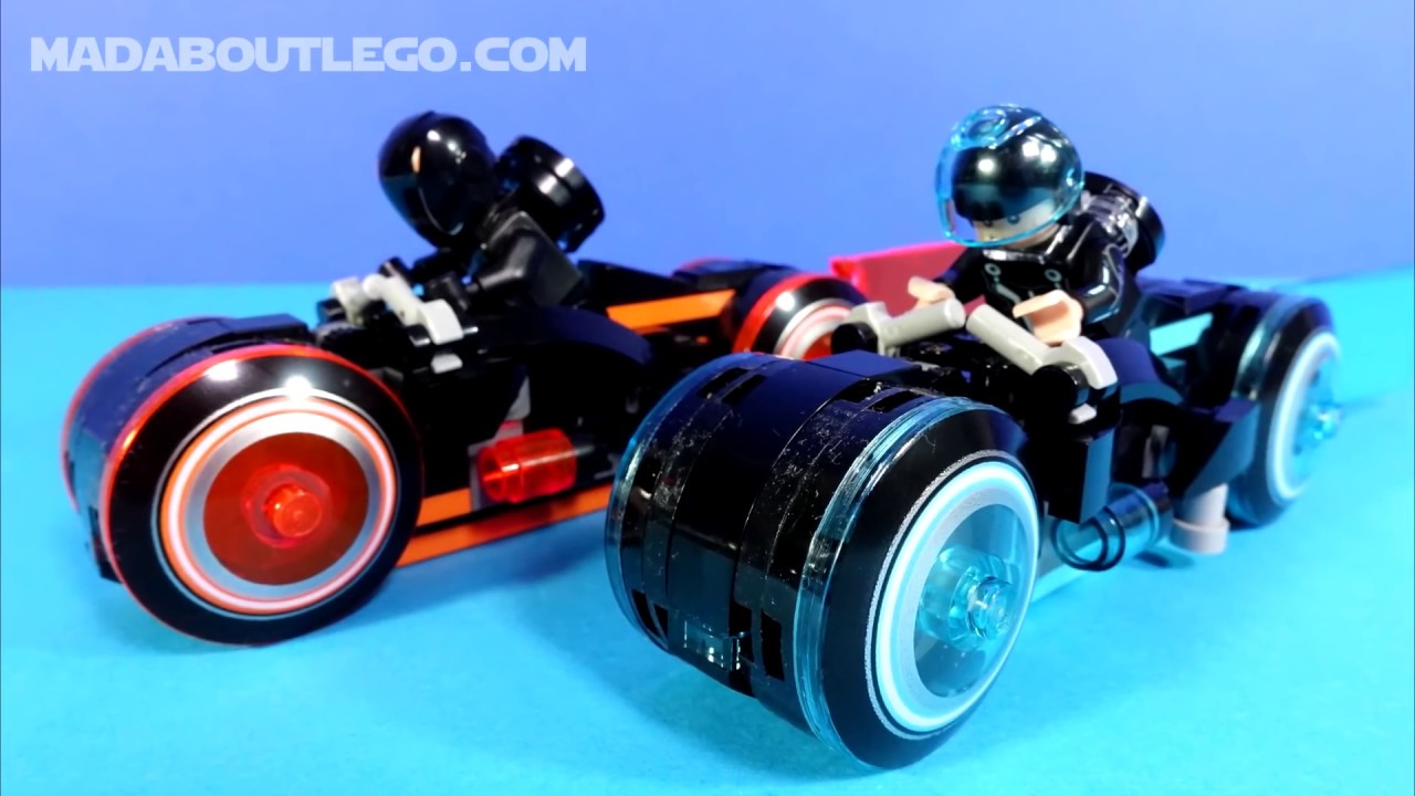 LEGO Ideas 21314 TRON Legacy Light Cycles. - YouTube