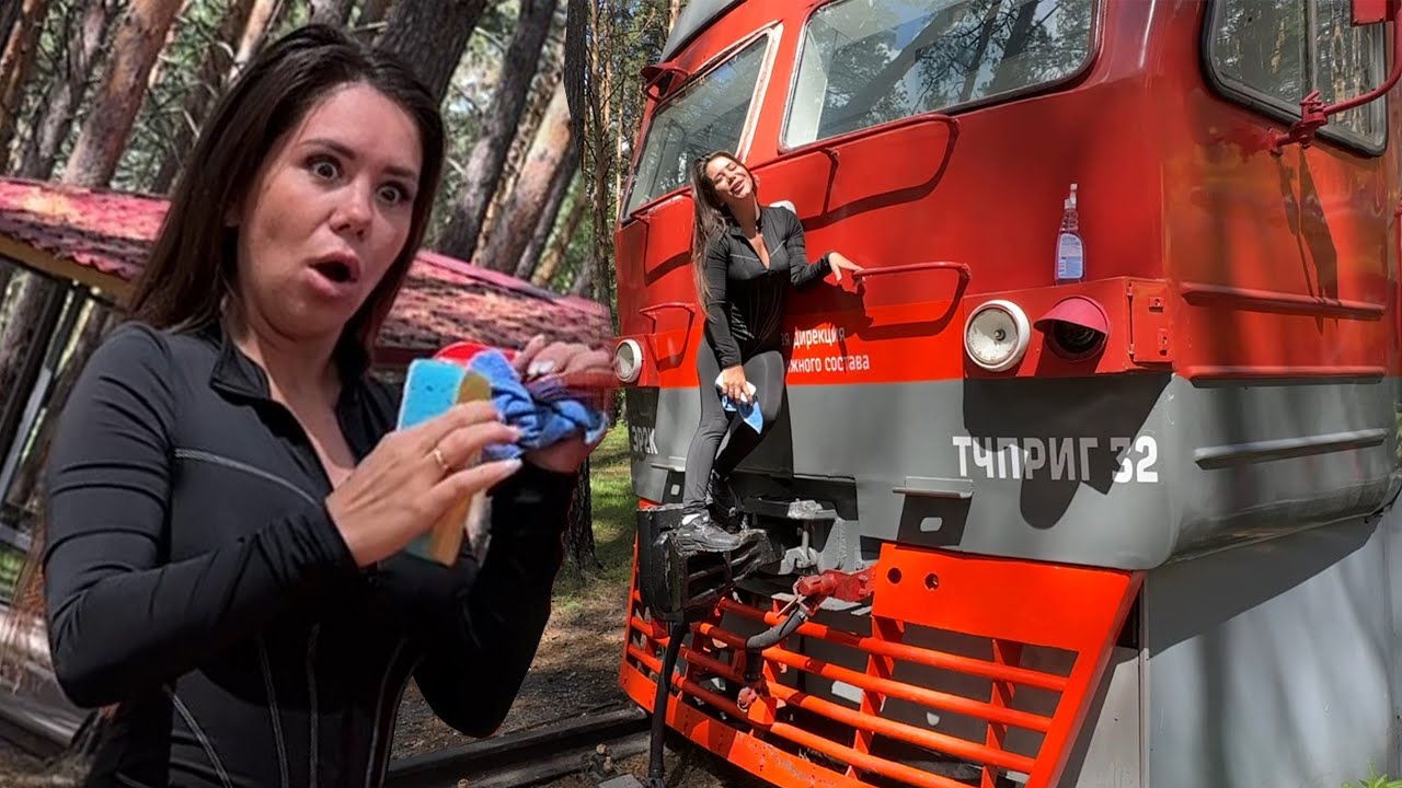 Cleaning a Filthy Train: I was shocked when I saw this REALLY DIRTY ...