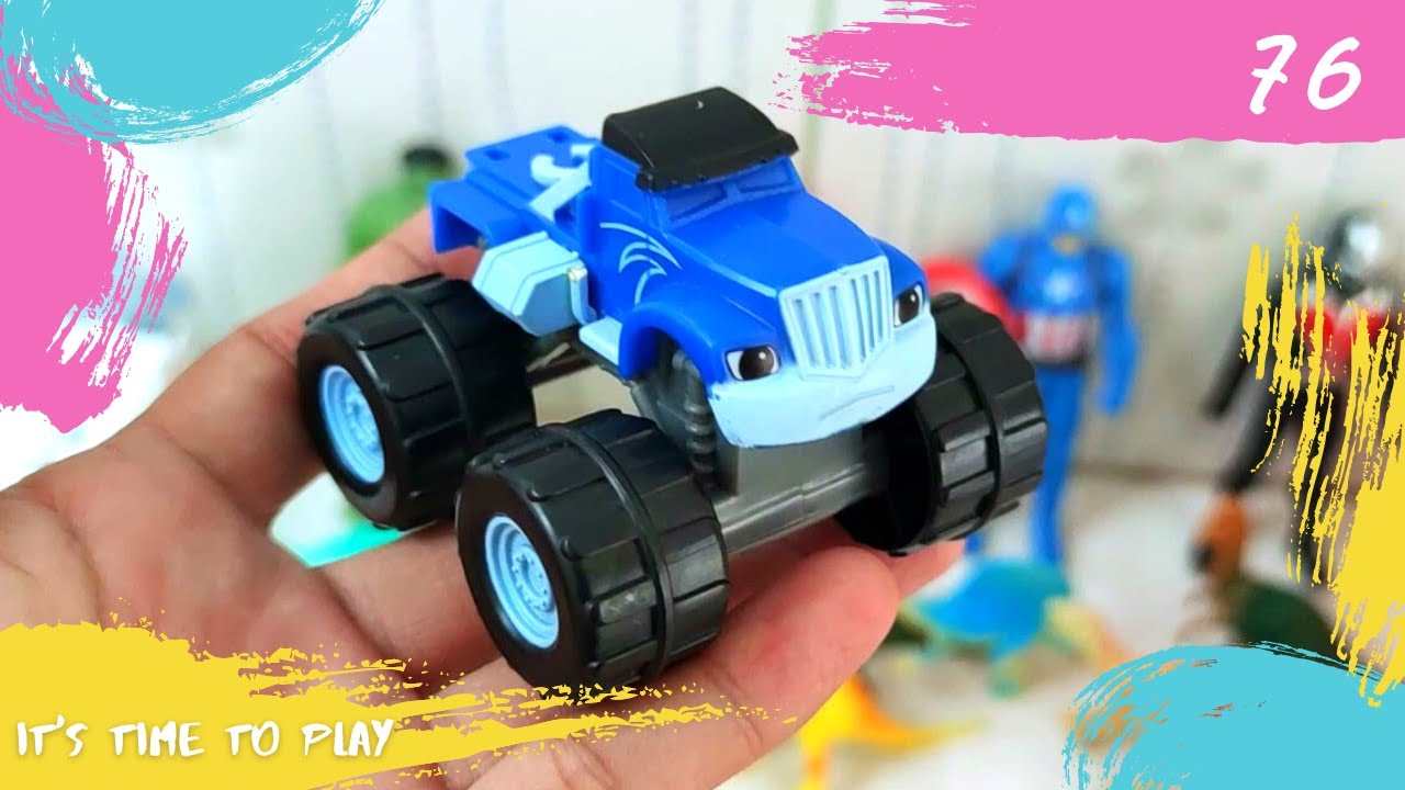 Collect Toys: Darington Blaze the Monster Machines, Jurassic World ...