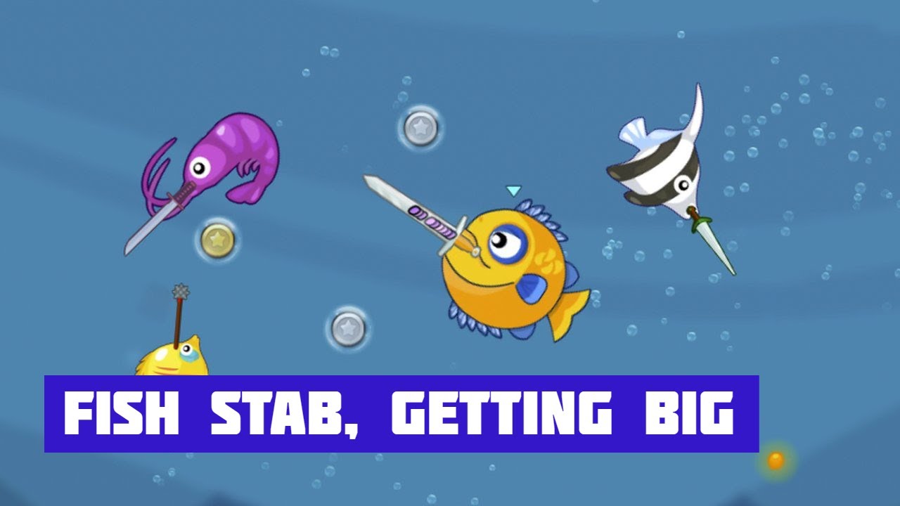 FISH STAB, GETTING BIG | Fish Feud - YouTube