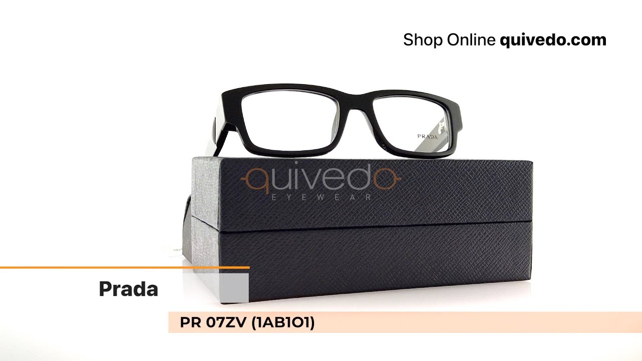 Prada PR 07ZV (1AB1O1) - YouTube