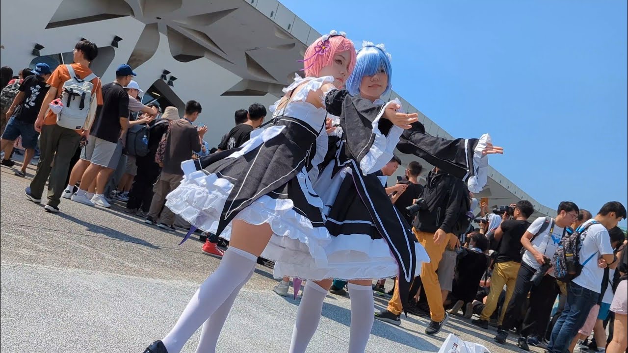 ㉗FF-43 開拓動漫祭 コスプレ Fancy Frontier 24 코스플레이어 爭艷館 - YouTube