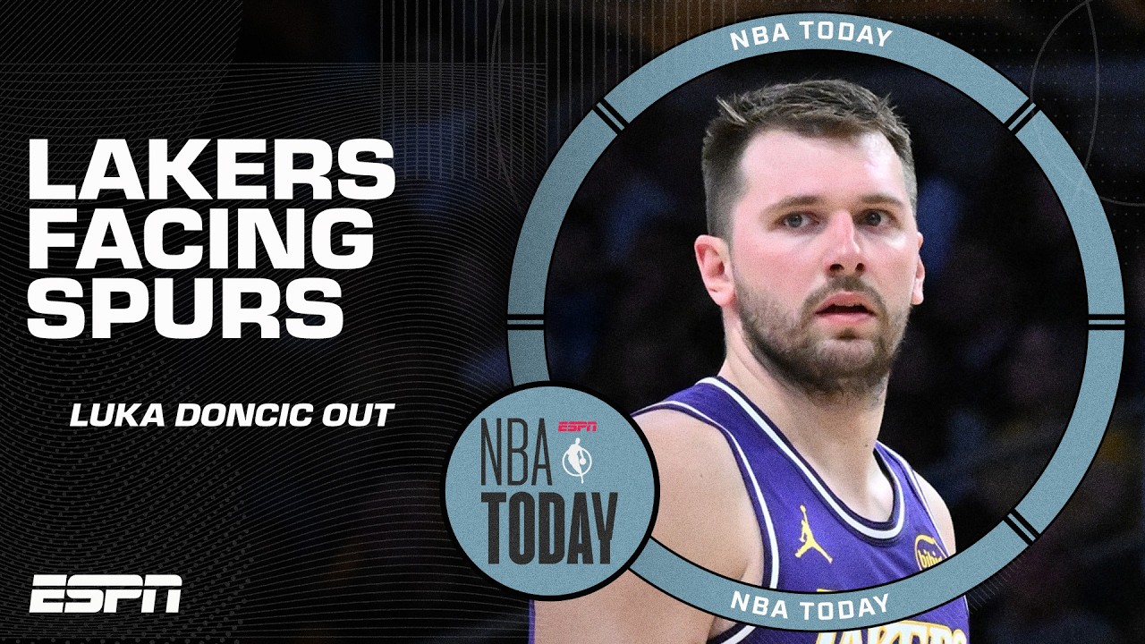 LeBron EXHAUSTED & Luka Doncic OUT as the Lakers face the young Spurs 😮 ...