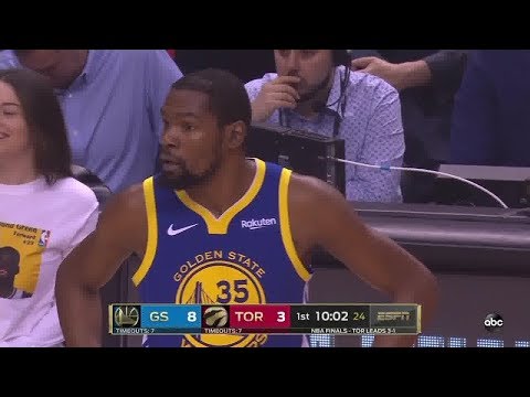 Kevin Durant All Play Time 2019 NBA Finals Game 5 Golden State Warriors vs Toronto Raptors