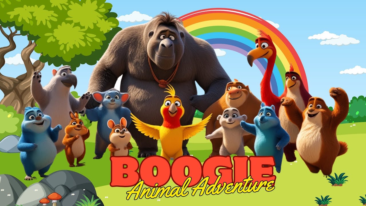 Animal Adventure Boogie! Fun Kids Song with Dancing Animals - YouTube