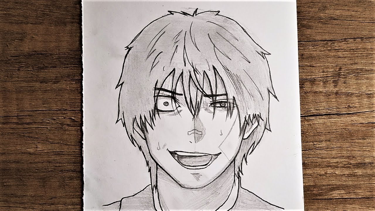 how to draw yuuichi katagiri step by step | yuuichi katagiri drawing ...