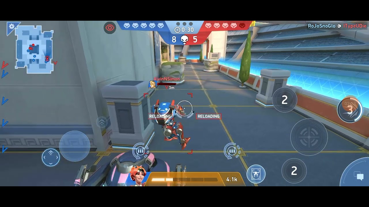 playing mech arena - YouTube