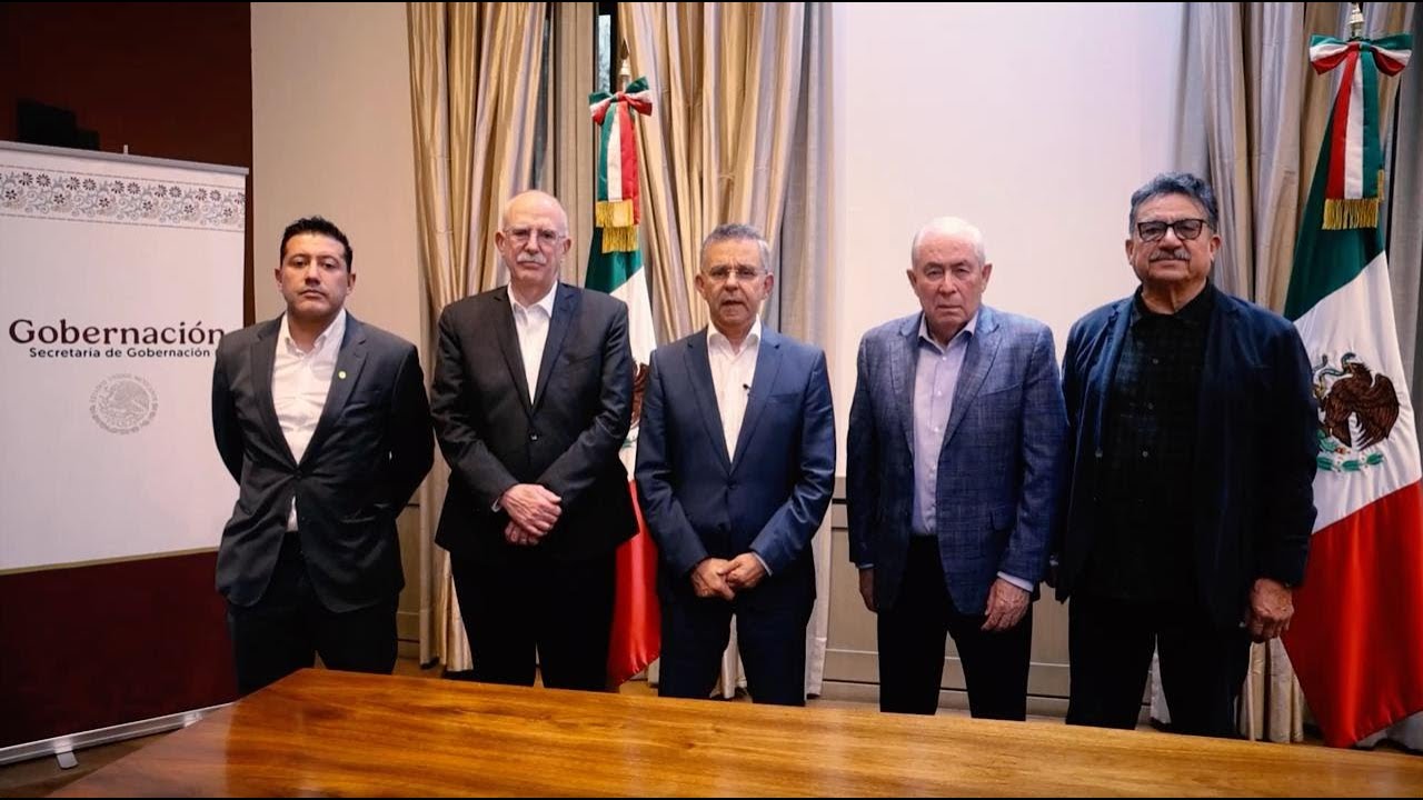 El Subsecretario de Gobernación, César Yáñez Centeno, informa: - YouTube