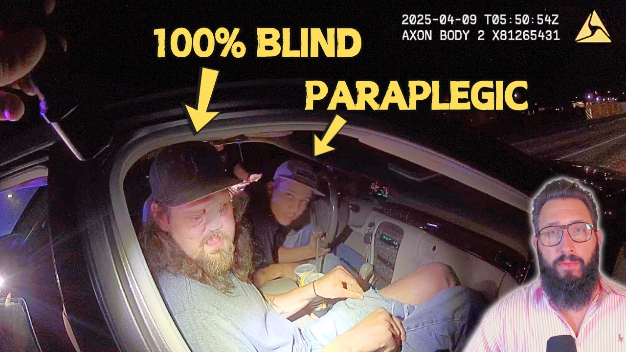 Cops Pull Over a Paraplegic Driving a Blind Man, Then Order Them Both ...