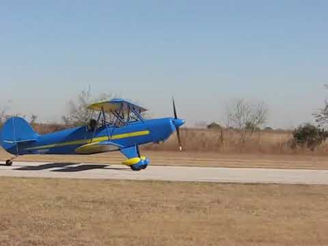 Hatz CB-1 Bi-Plane Landing - YouTube