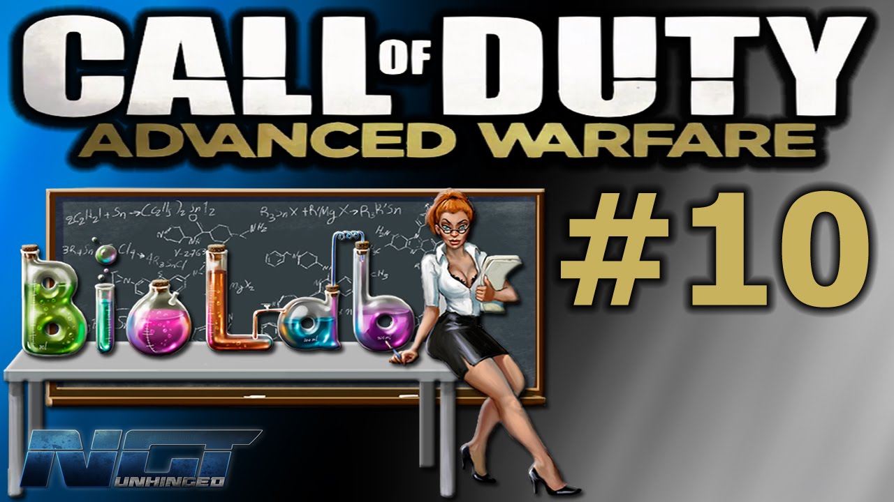 Call of Duty: ADVANCED WARFARE Campaign Walkthrough Mission 10: Bio Lab ...
