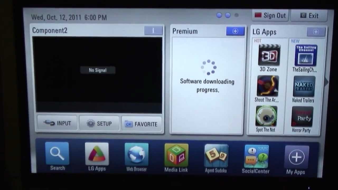 LG CINEMA 3D HDTV Demonstration - YouTube