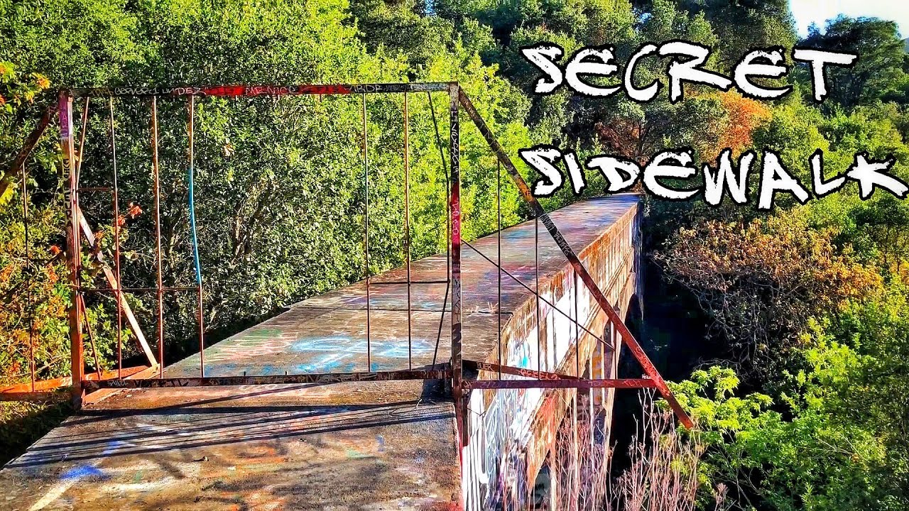 EXPLORING THE SECRET SIDEWALK - YouTube