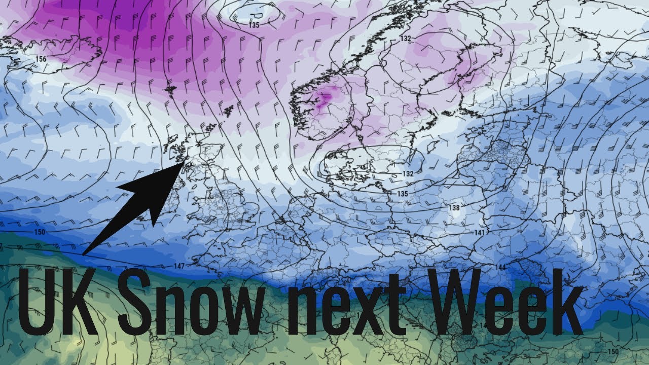 Big UK Cold Spell Likely - But for how long and how much snow? - YouTube
