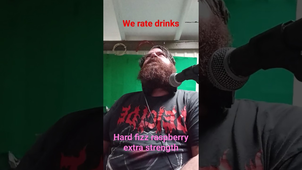 hard fizz raspberry review #weratedrinks - YouTube