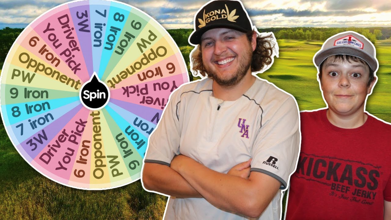 1v1v1 Random Spin The Wheel Golf Club Challenge - YouTube