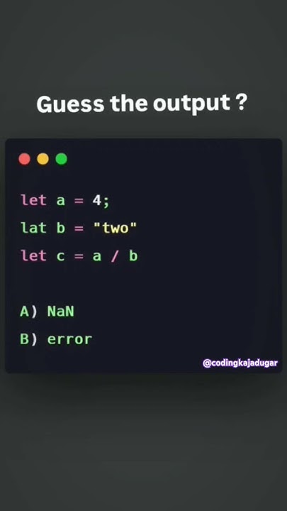 Javascript Interview Questions How To Answer Them Shorts Javascriptinterview Javascript