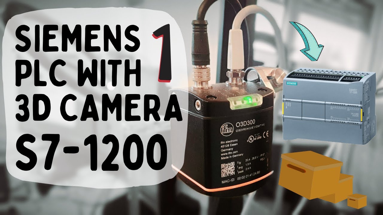 IFM 3D Camera Interfacing with Siemens PLC -1 - YouTube