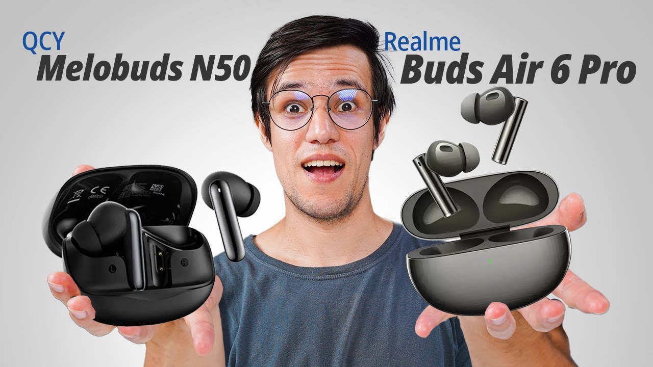QCY Melobuds N50 vs Realme Buds Air 6 Pro - Qual o melhor FONE para ...