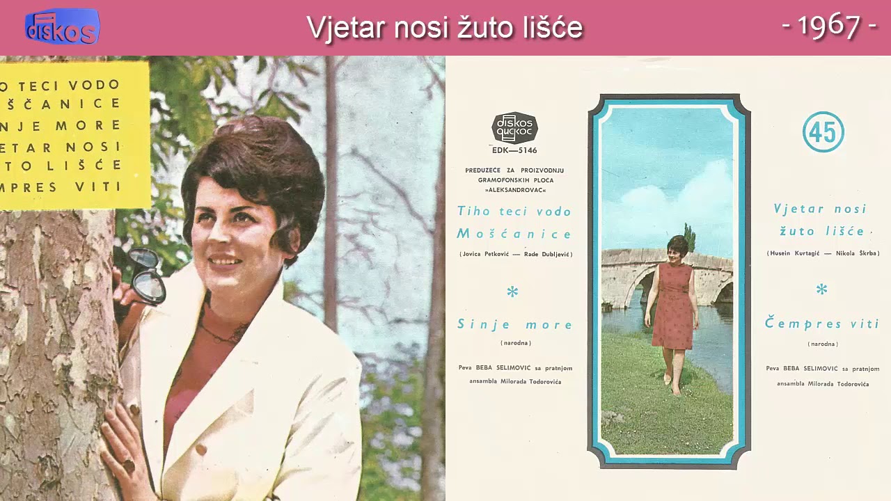 Beba Selimovic - Vjetar nosi zuto lisce - (Audio 1967) - YouTube