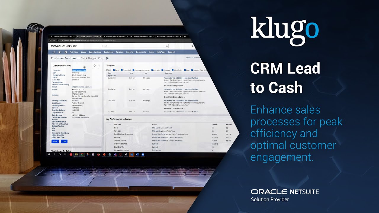 NetSuite Demo - CRM Lead to Cash - YouTube