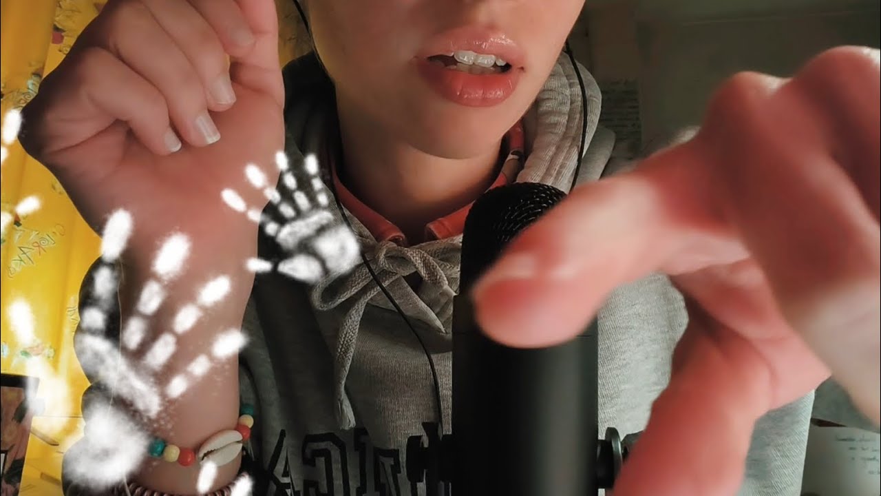 ASMR HAND SOUNDS, HAND SNAPPING, FINGER FLUTTERING (PART 2) - YouTube