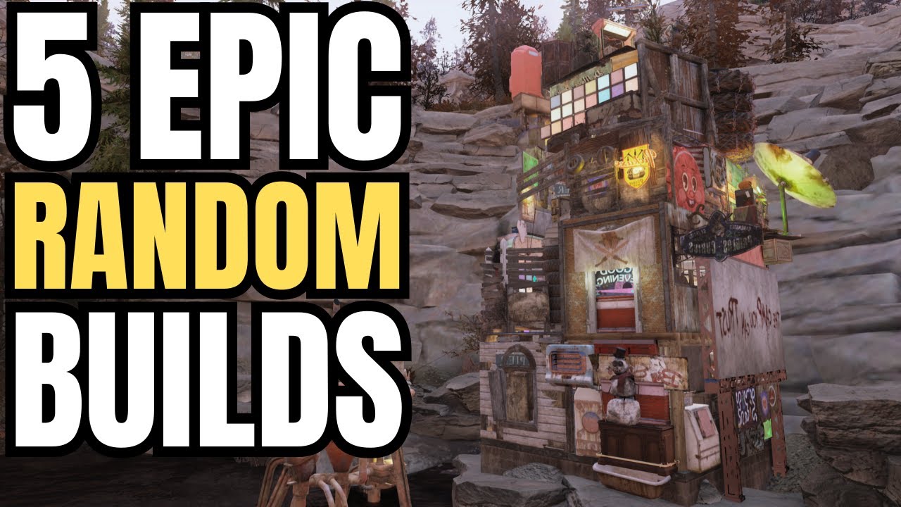 5 Awesome Fallout 76 Camp Builds We Found In The Wasteland! - YouTube