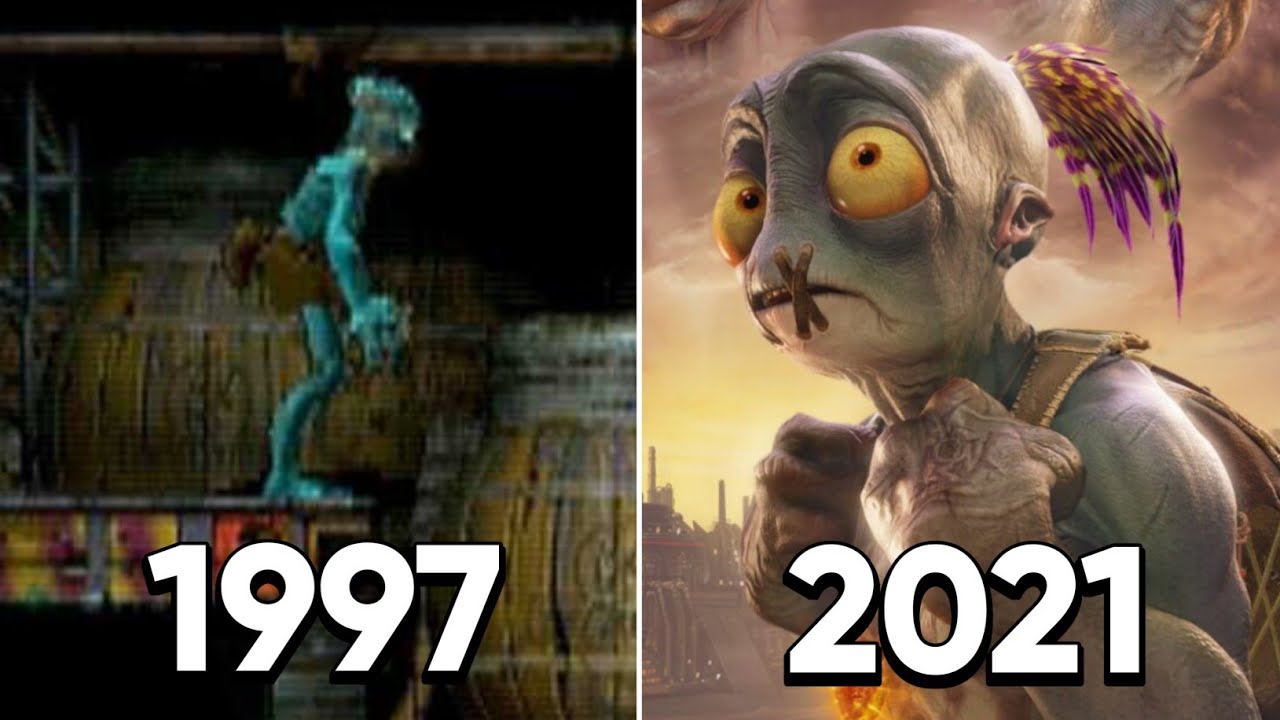 Evolution of Oddworld Games (1997-2021) - YouTube