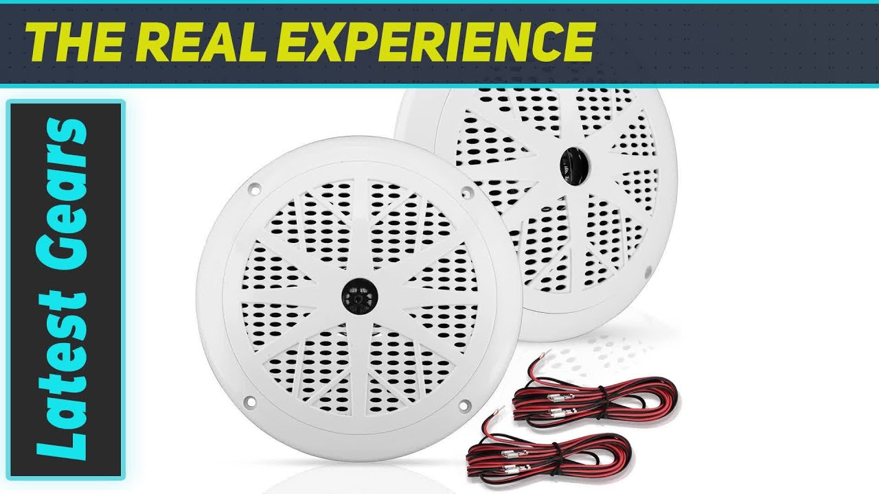 6.5 Inch Dual Marine Speakers by Pyle: Best Waterproof Sound System for ...