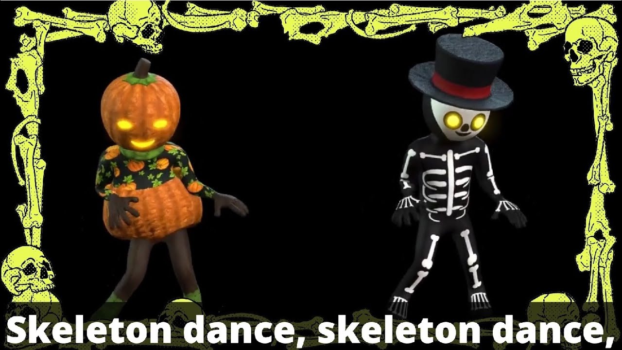Halloween Skeleton Dance | Halloween Song for Kids | Very Simple songs ...