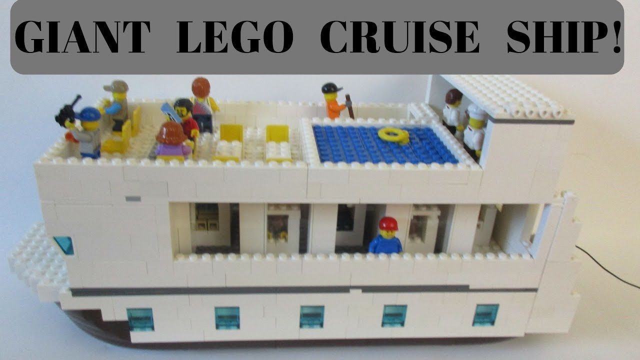 Giant Lego Cruise Boat + Bonus Build! - YouTube