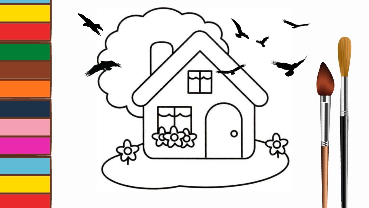 How To Color A House Satisfying Video For Kids And Toddlers kids how-to-color-a-house-satisfying-video-for-kids-and-toddlers-kids