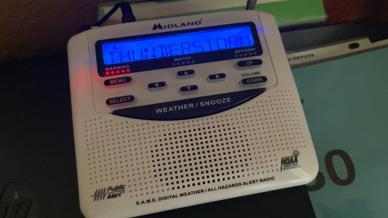 NWS Severe Thunderstorm Warning for Dallas, TX (Spectrum EAS Fail) 5/15 ...