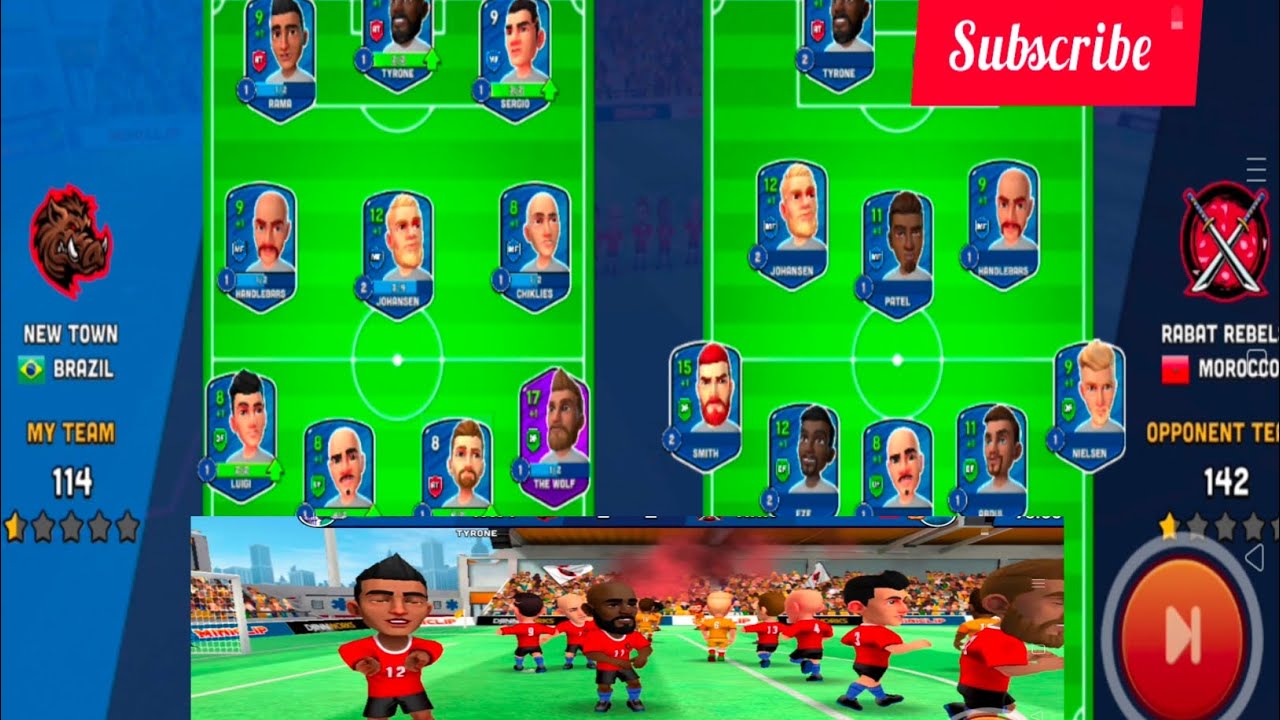 mini football match Android mobile playing game #06 🔥🔥 - YouTube
