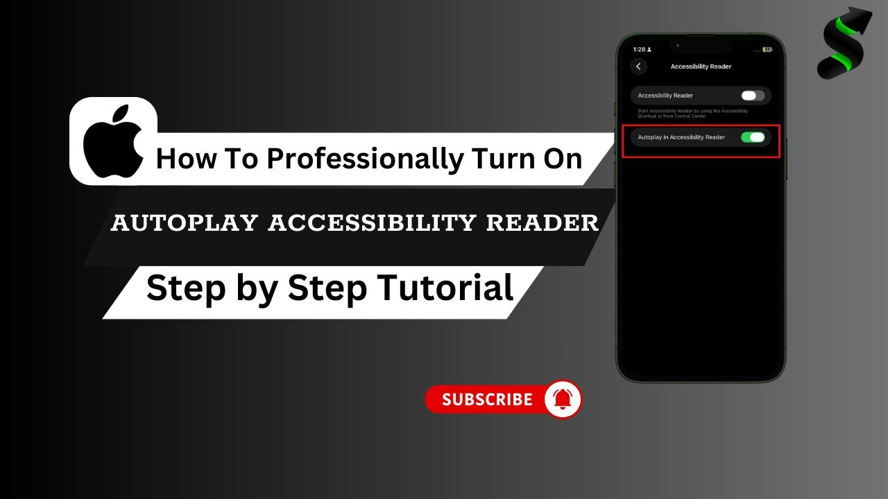 How to Turn On Autoplay Accessibility Reader on iPhone (Hidden iOS ...