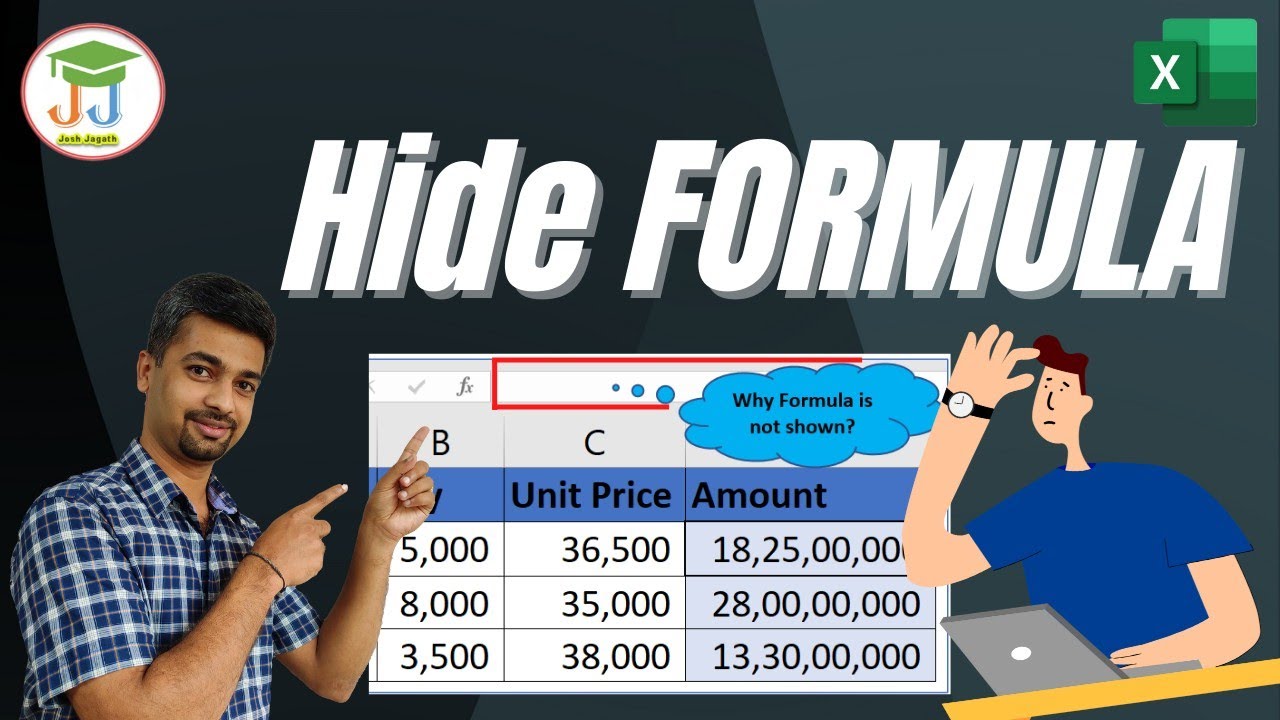 Hide Formulas In Excel How To Lock And Hide Formula In Excel Excel Hide Formulas In Excel How To Lock And Hide Formula In Excel Excel