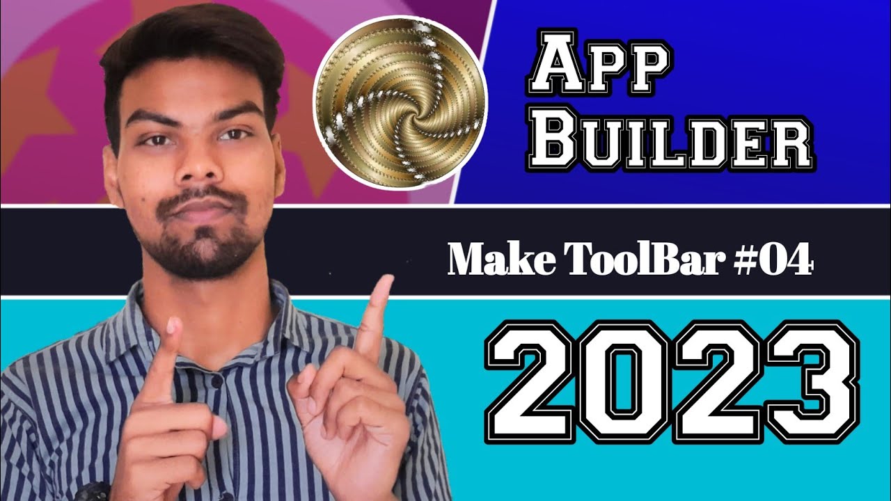 Tutorial04 How To Create Toolbar In App Builder Hindi Androidbulb Youtube