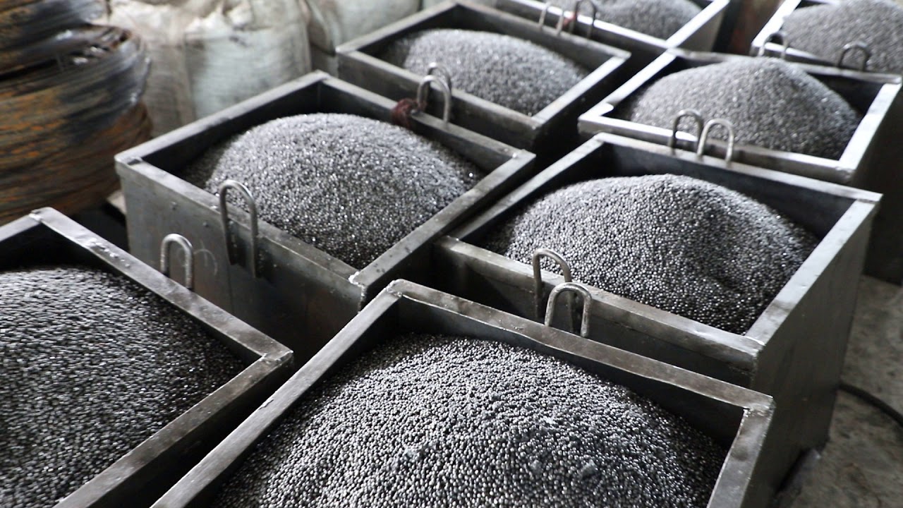 The Making of Steel Balls,Chrome Steel Ball Manufacturing - YouTube