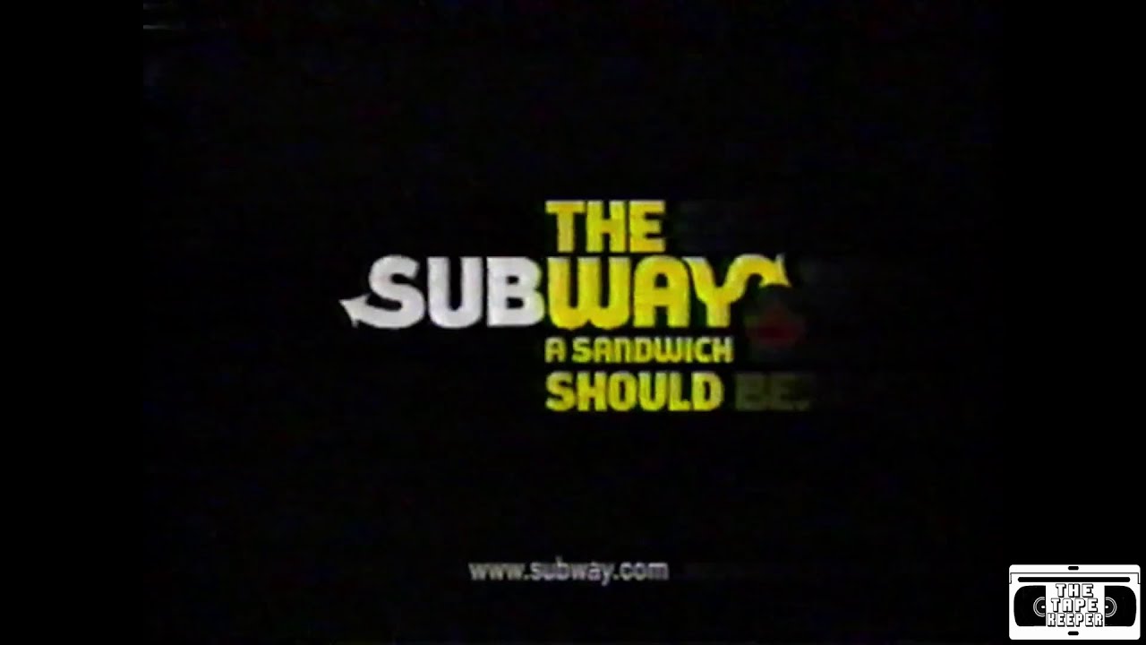Subway Commercial - 1998 - YouTube