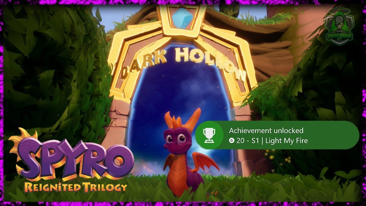 SPYRO | LIGHT MY FIRE | LIGHT THE TWO BONFIRES | DARK HOLLOW ...