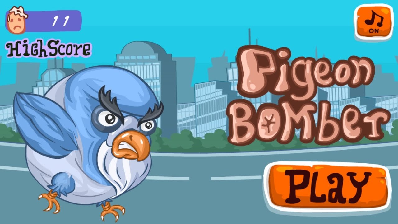 Pigeon Bomber Game play - YouTube