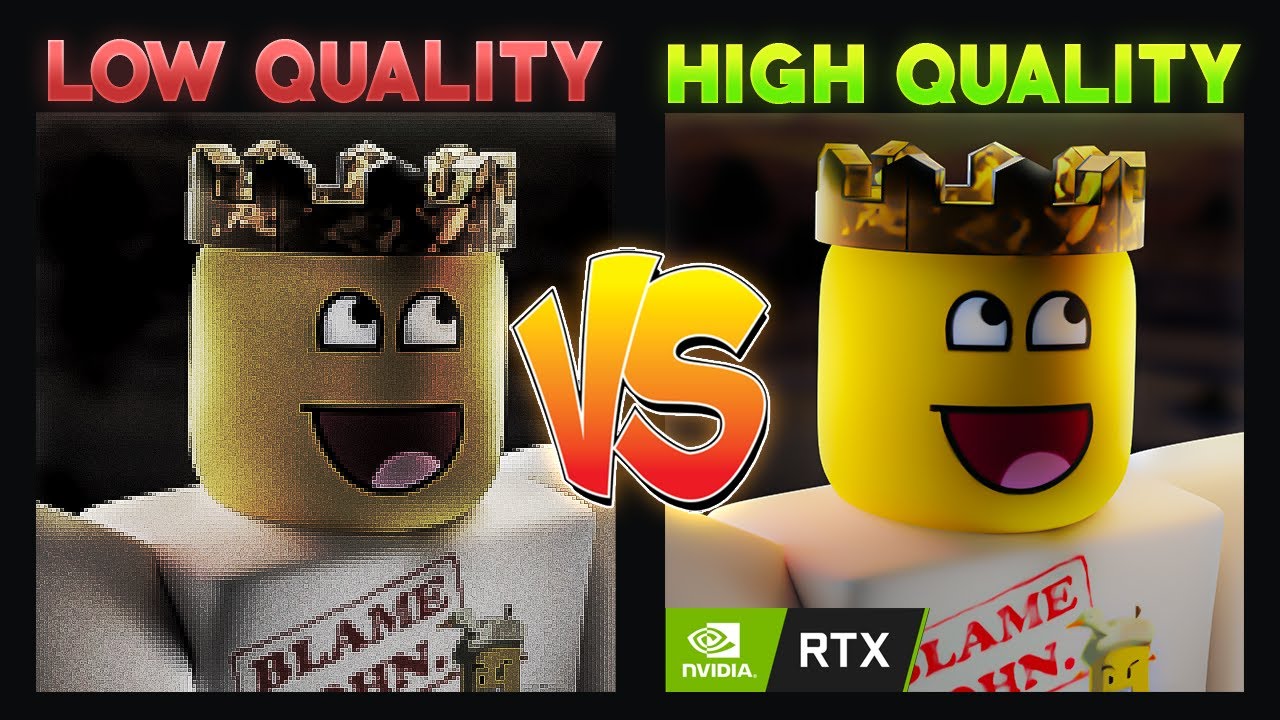 How To Get Better Texture Quality for Roblox GFX (UNDER 2 MINUTES ...