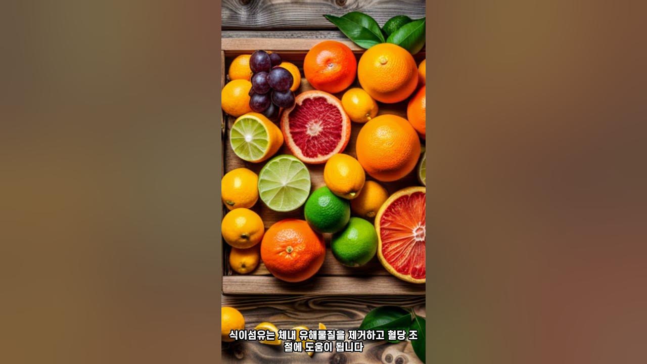 오렌지의 주요 효능 Youtube