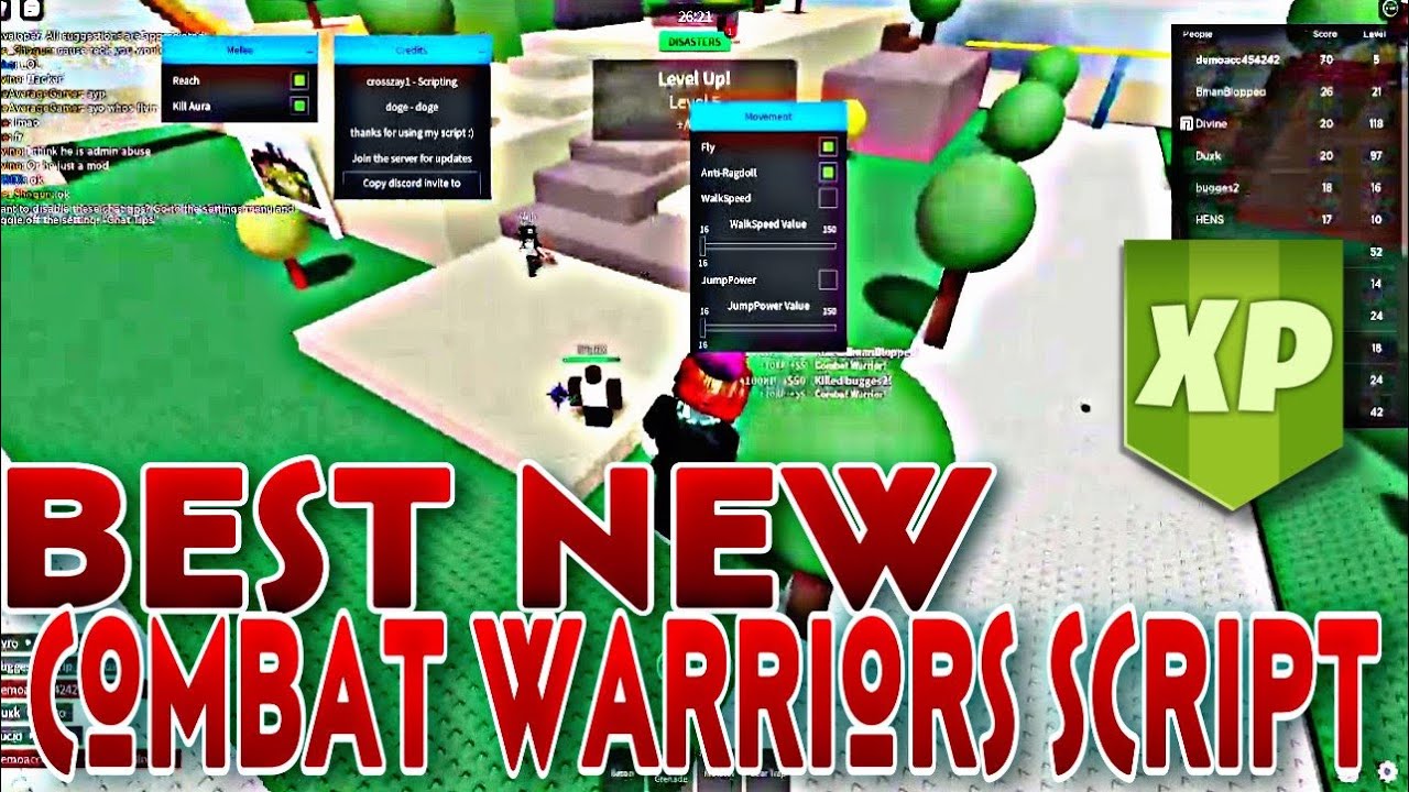 [NEW] Combat Warriors Script GUI | Kill Aura, AutoParry, OneTap ...
