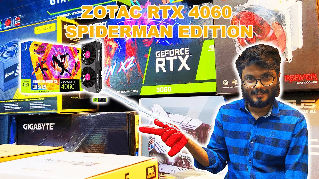 ZOTAC RTX 4060 SPIDERMAN EDITION | REVIEW & PRICING! - YouTube