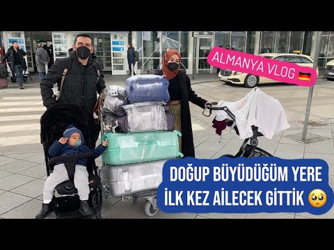 SÜRPRİZ ALMANYA’DAYIZ 😍 İLK KEZ AİLECEK DOĞUP BÜYÜDÜĞÜM YERE GİTTİK 🥺 DİŞ HEDİYESİ, VLOG