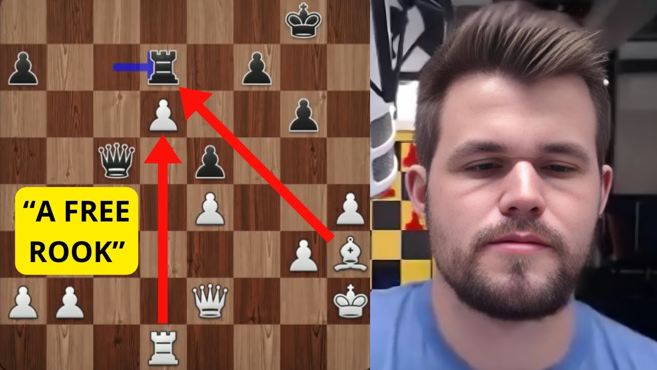 Magnus Carlsen: «That’s The Free Rook» - YouTube