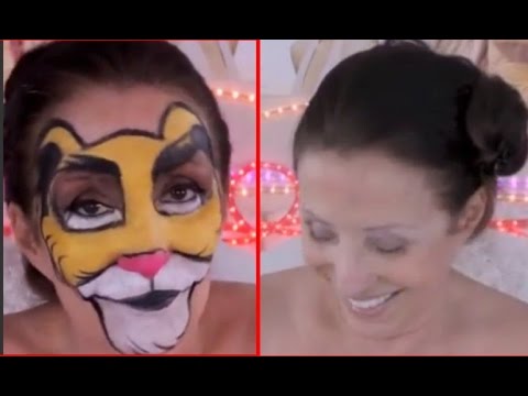 "SIMBA/LION KING" HALLOWEEN MAKEUP TUTORIAL - YouTube