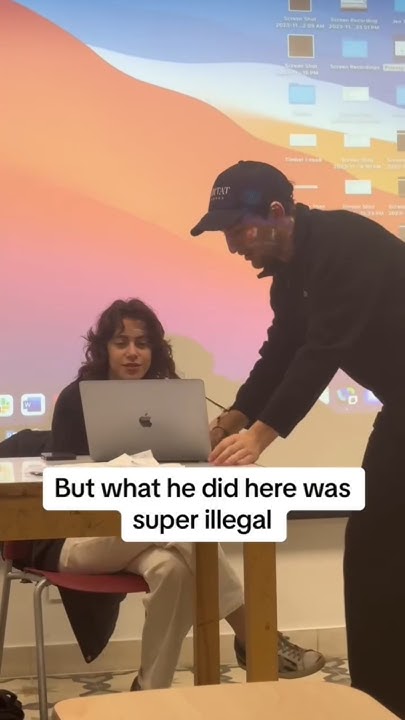 He flirted with the coding teacher😱#collegecrushlovestory #flirting #codingteacher #codingcourse ...